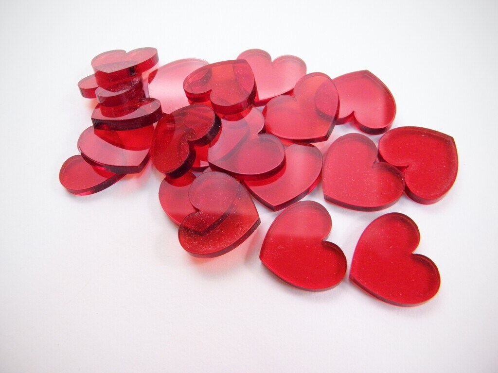 Heart/Life game token TowerRex