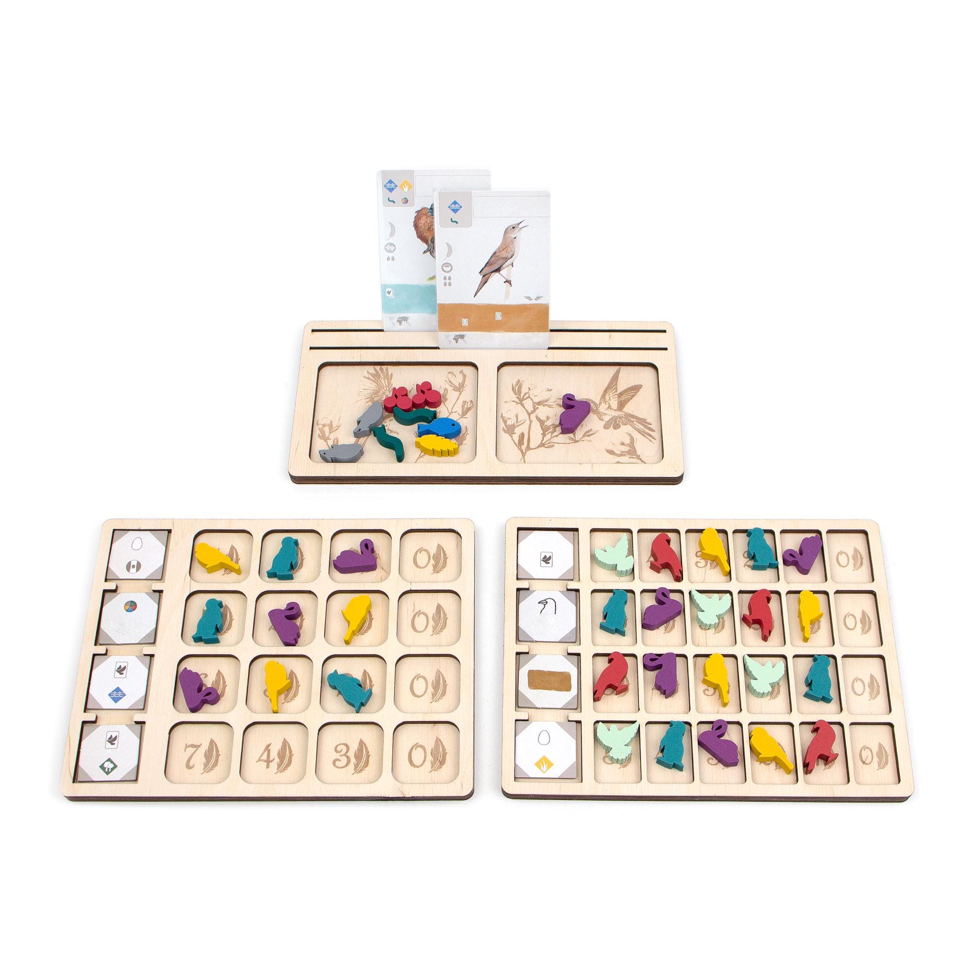 Playerboard + Scoreboard for Wingspan or with Tokens, Accessories ...