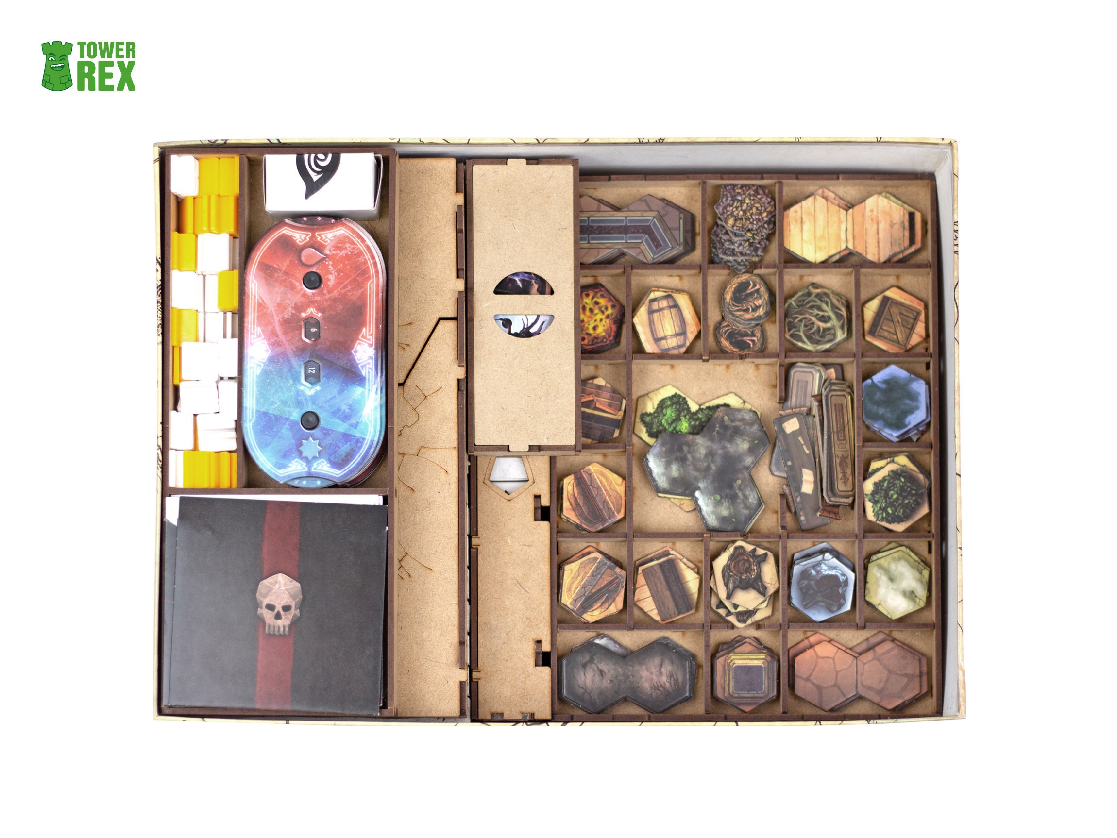 Gloomhaven + Expansion Organizer, Gloomhaven Insert + Playerboard ...