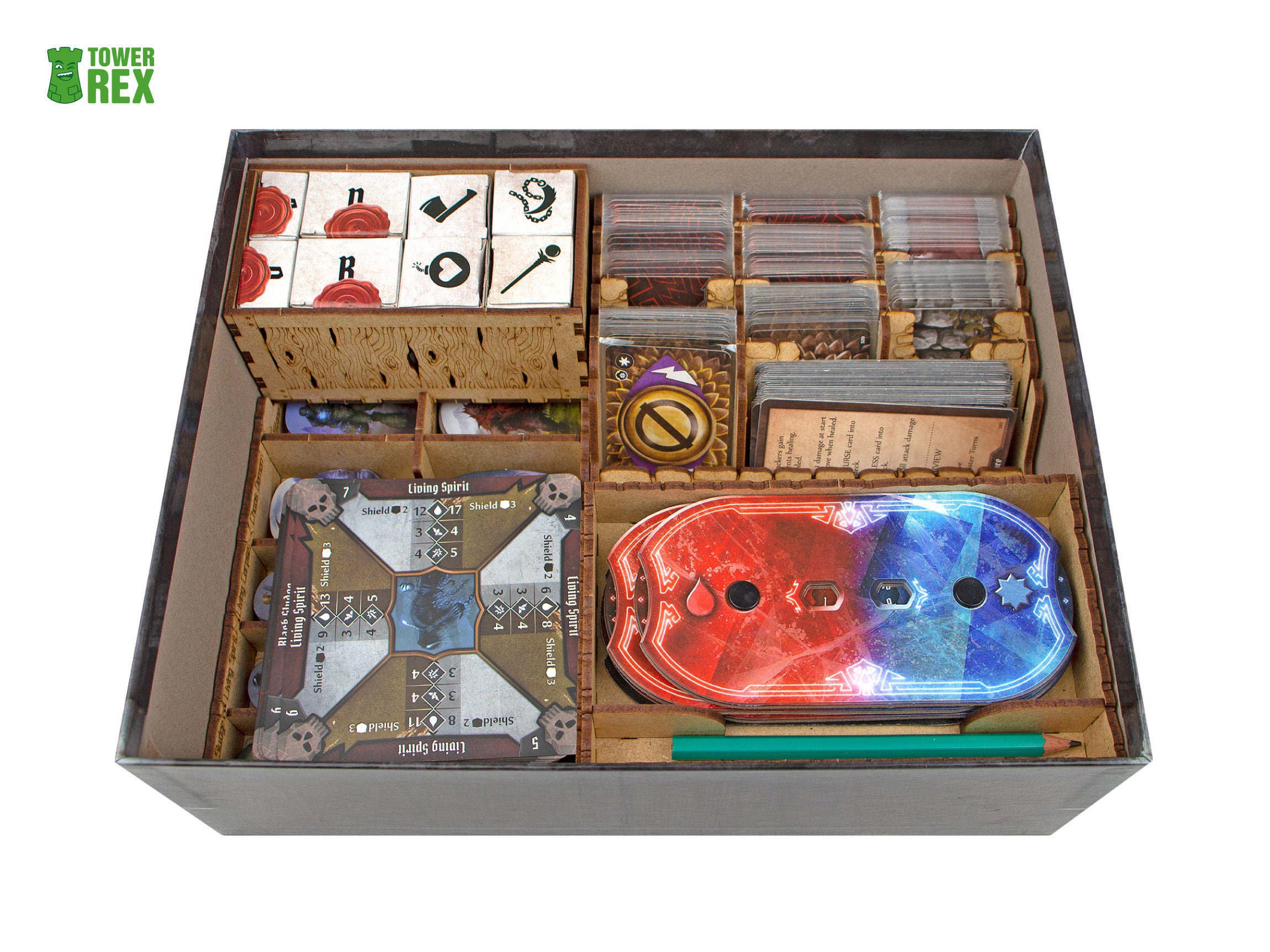 Organizer for Gloomhaven Jaws of the Lion, Storage Insert Compatible ...