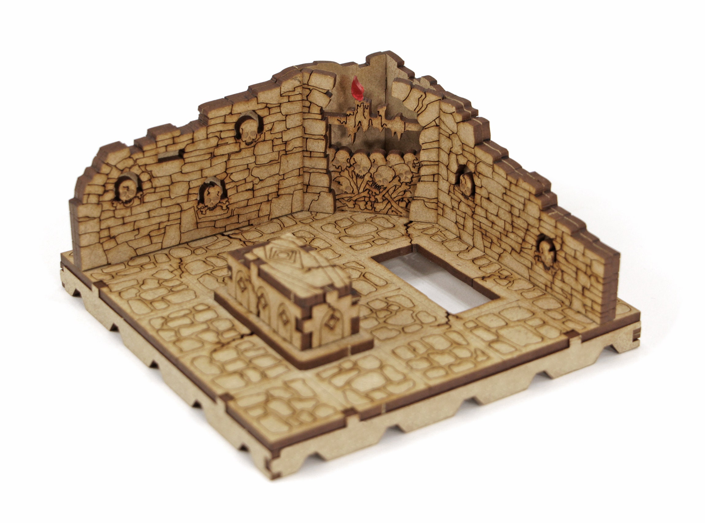 Dark Crypt - Fantasy Terrain | 28mm Scale | Dungeon Terrain | RPG ...